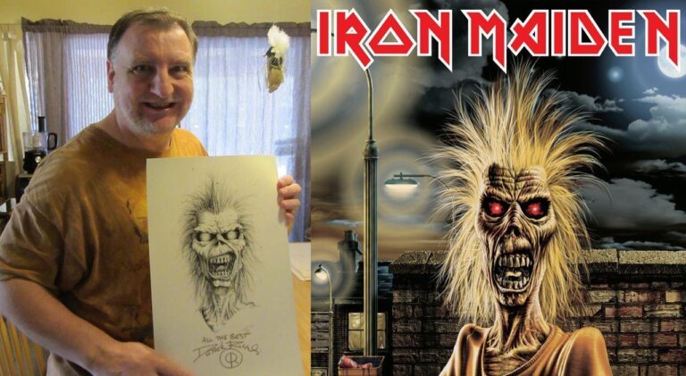 Derek Riggs, Dalang Gambar Gahar di Balik... - Visual Vibes