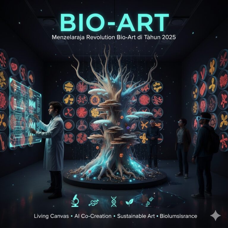 Bio-Art - Menjelajahi Revolusi Bio-Art di Tahun 2025 - Visual Vibes